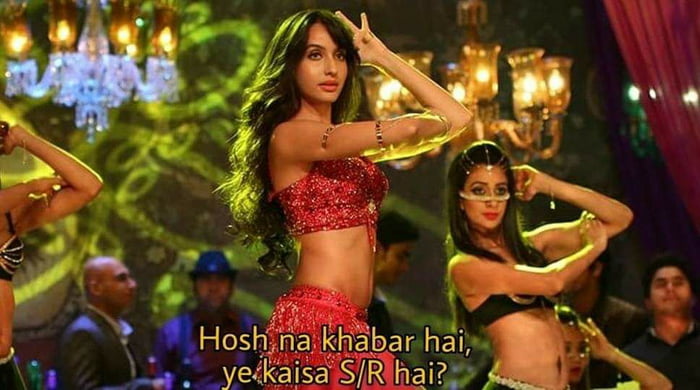 When RR is above 30 RPO but you see Kedhar Jadhav's score is 7(10) - 9GAG