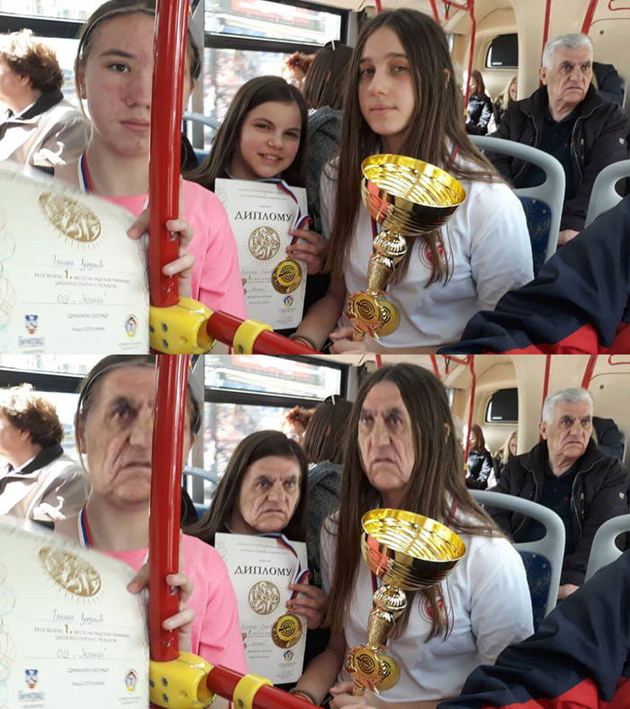 Champion face swap - 9GAG