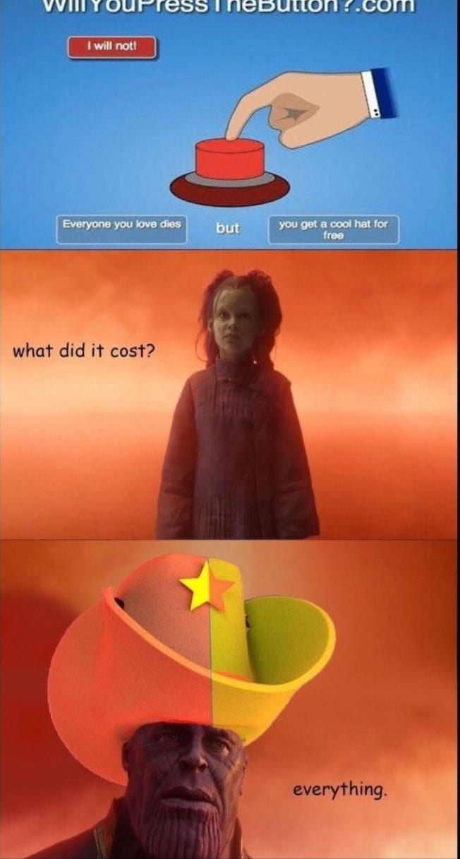 You should've gone for the hat .... - 9GAG