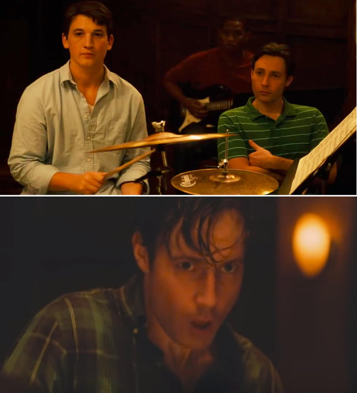 Whiplash (2014) Carl Tanner (Nate Lang) always wore green to convey his ...