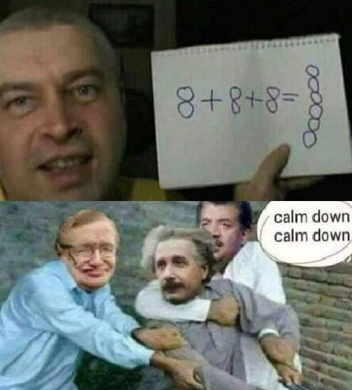 Calm down Einstein - 9GAG