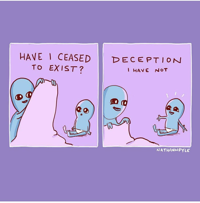 Deception. - 9GAG