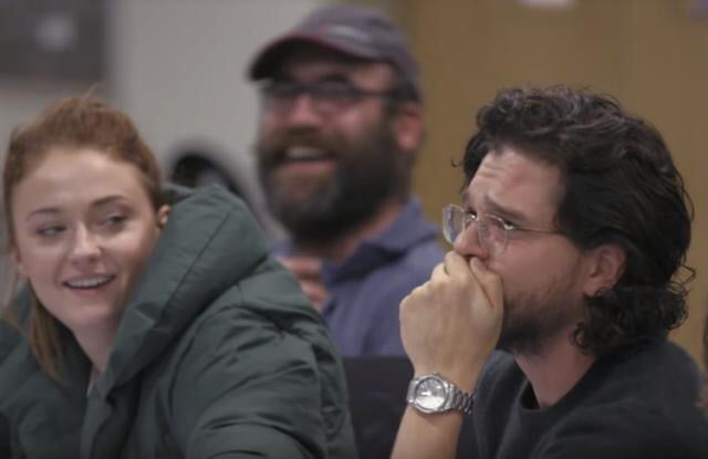 He knows something. (Jon/Kit crying after reading the script) - 9GAG