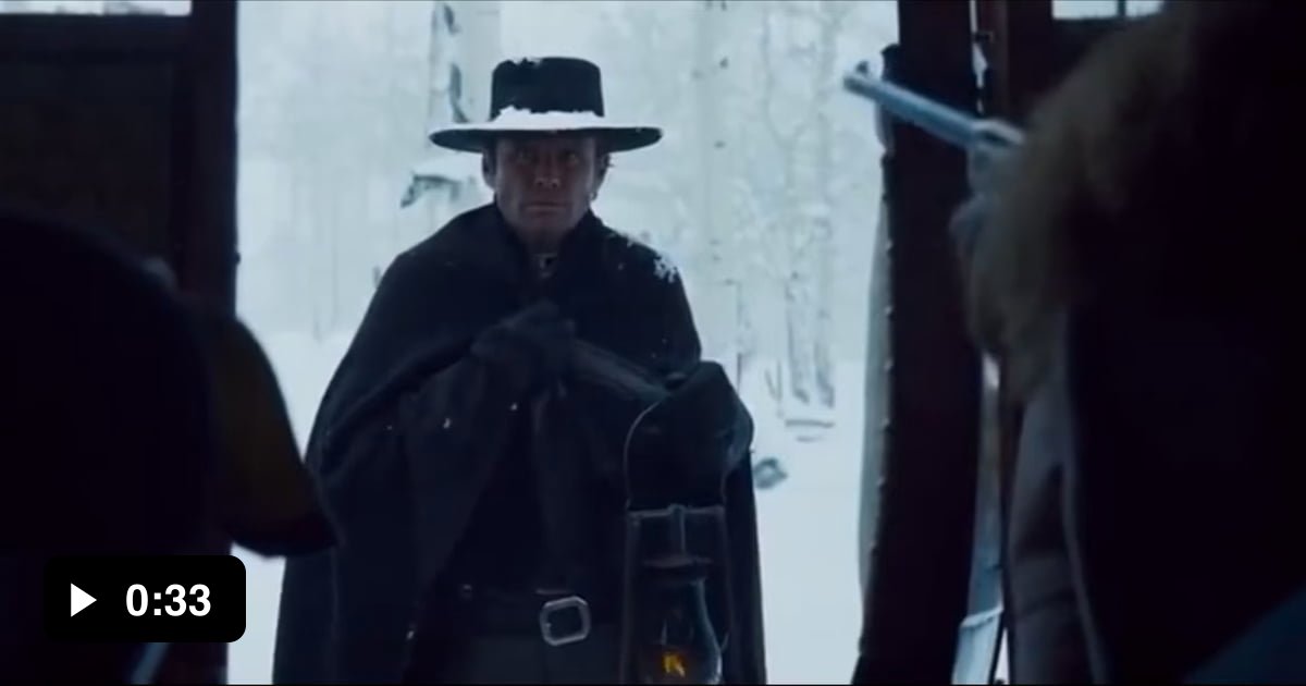 Snow Angels moment in movie “The Hateful Eight” - 9GAG