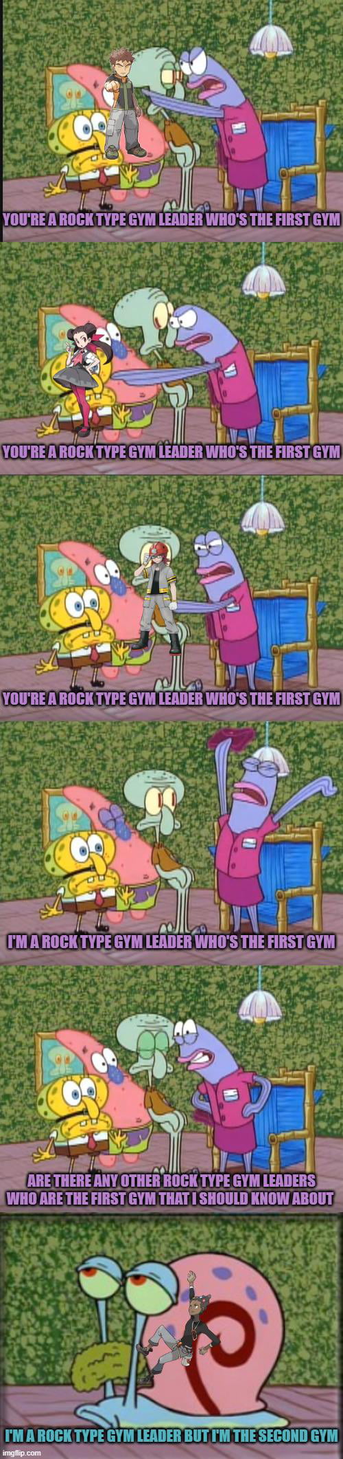 Why did Red/Blue, Ruby/Sapphire, and Diamond/Pearl have Rock type be ...