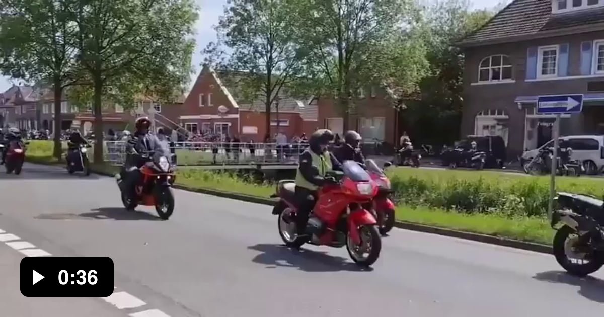 In Germany, a 6-year-old boy named Kilian who loved Motorcycles was ...