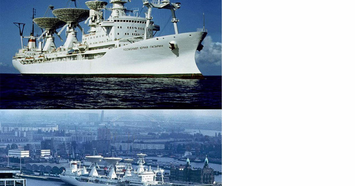 "The Cosmonaut Yuri Gagarin" ship is designed to control the flight of ...