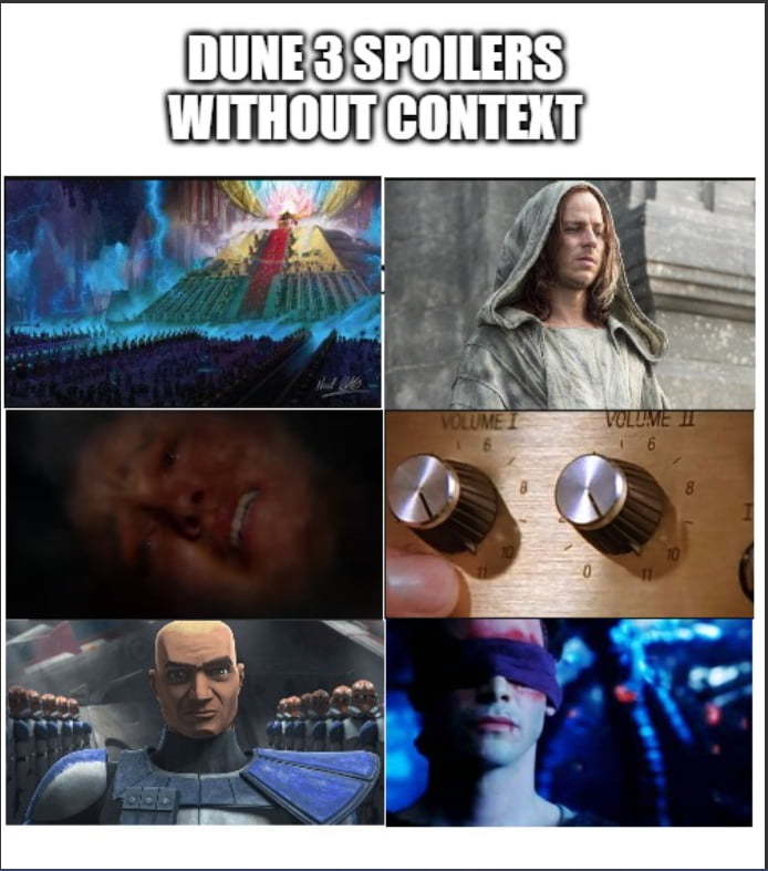 Dune 3 no context spoilers - 9GAG