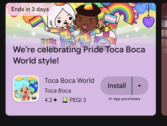 How is a children's targeted game, marketed for gay pride? WTF - 9GAG