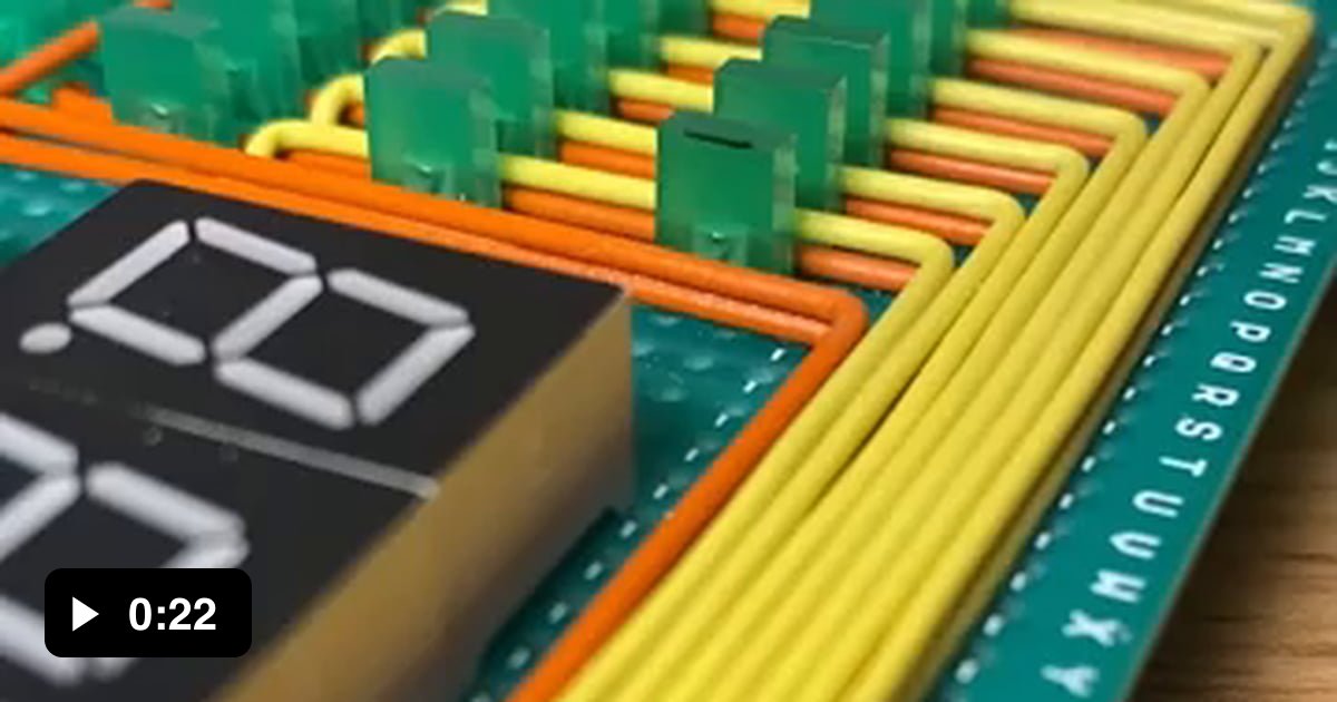 Beautiful micro cable management - 9GAG