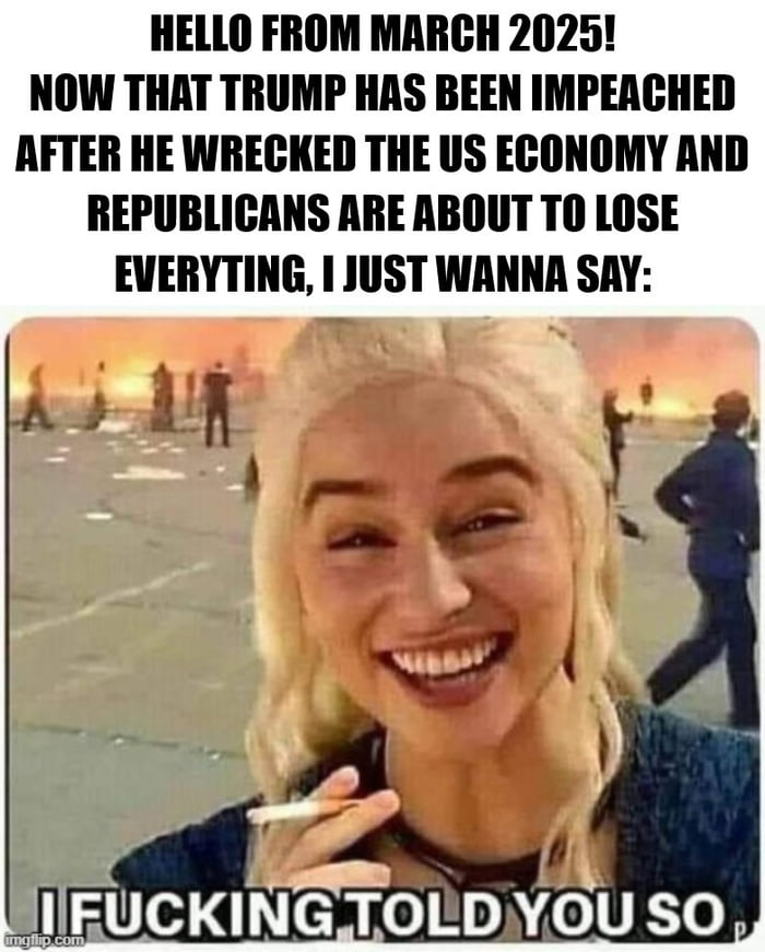 You will be reminded for the rest of your lives that you voted for this. - 9GAG