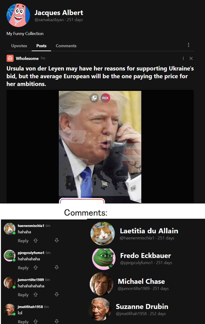 9gag is overrun by propaganda bots – all created on the same day, following the same pattern ...