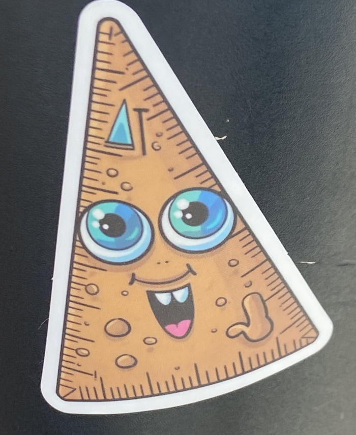 This sticker has two smiles. - 9GAG
