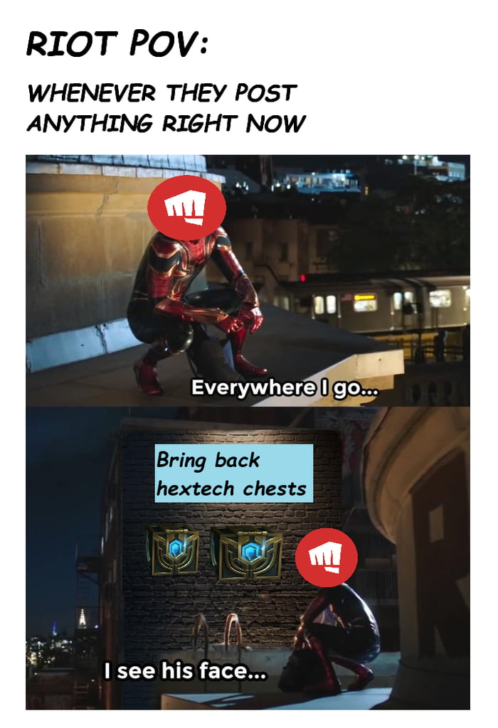 BRING BACK HEXTECH CHESTS! - 9GAG