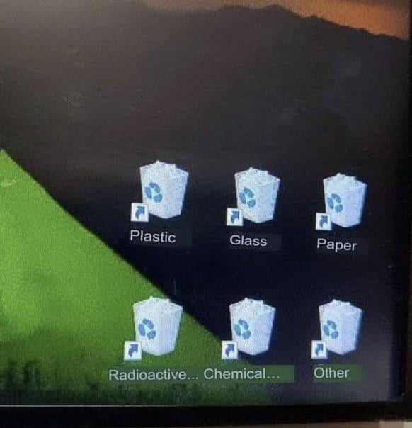 Waste management or just a recycling overachiever - 9GAG