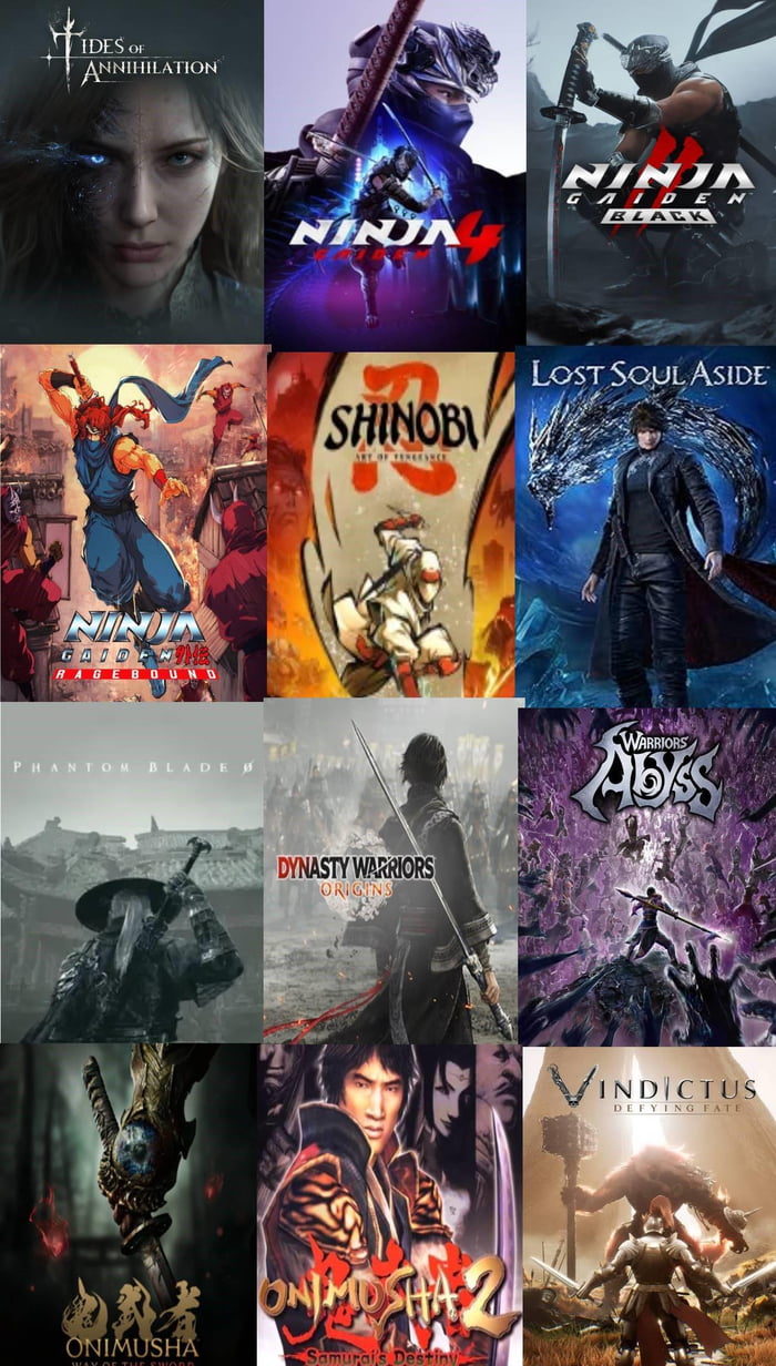 Character Action Hack And Slash Games Making A Huge Comeback! - 9GAG