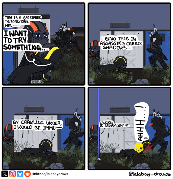 Assassin’s creed: shadows in HD2 - 9GAG