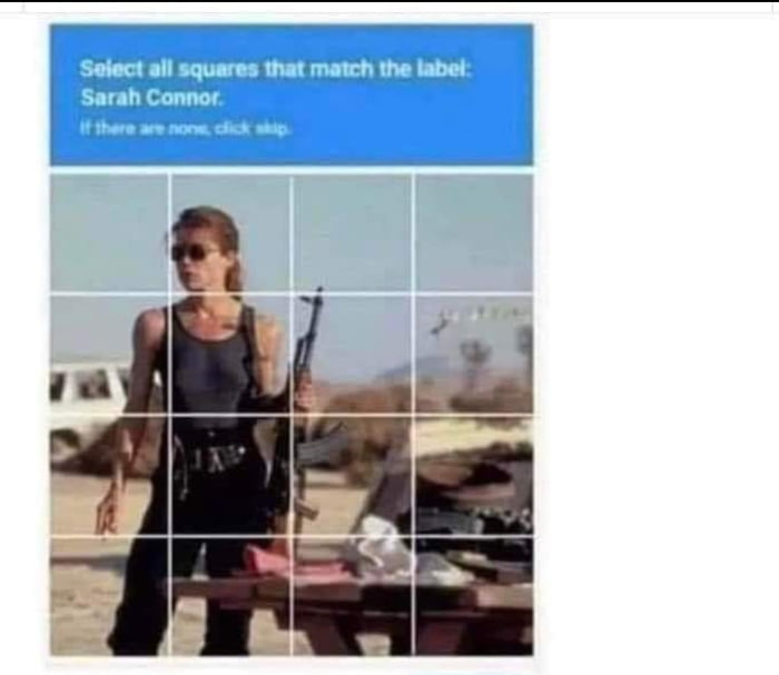 Nice try AI, not going to help you recognize the mother of the ...
