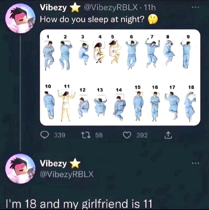 Sleeping positions - 9GAG