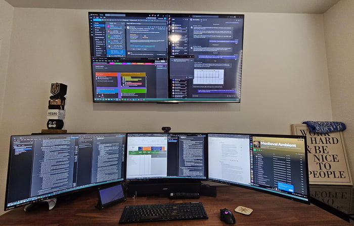 Under monitor storage or decoration? - 9GAG