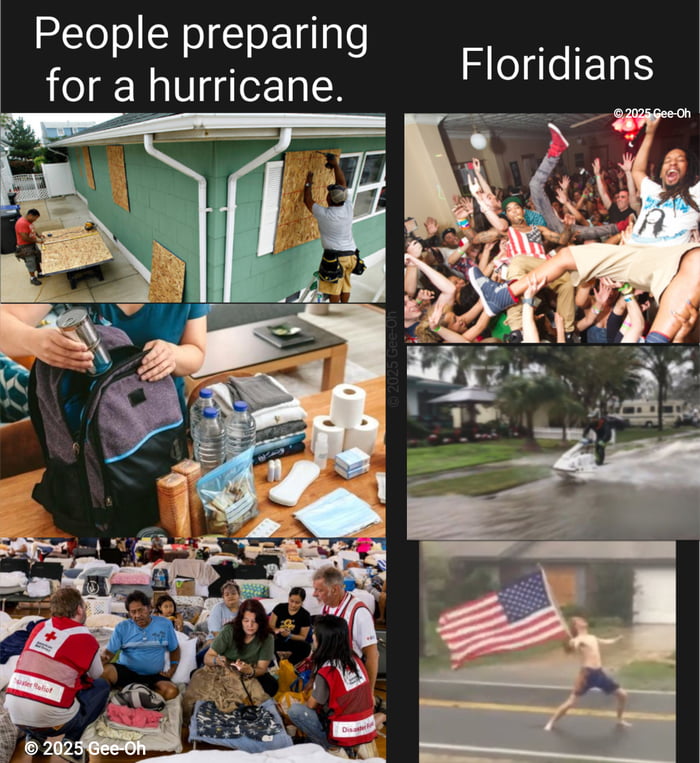 Floridians are built different - 9GAG
