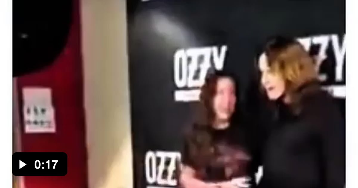 Guy proposing to his girlfriend in front of Ozzy - 9GAG