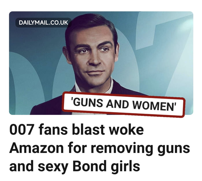 Yo Amazon, WTF!? "Amazon, that recently acquired the rights to the James Bond franchise, has ...