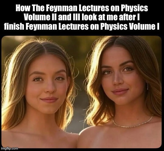The Feynman Lectures on Physics meme - 9GAG