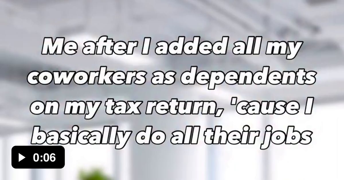 Tax season strategy - 9GAG