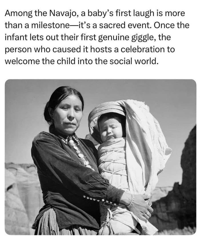 A beautiful tradition celebrating a baby's entry into the social world. - 9GAG