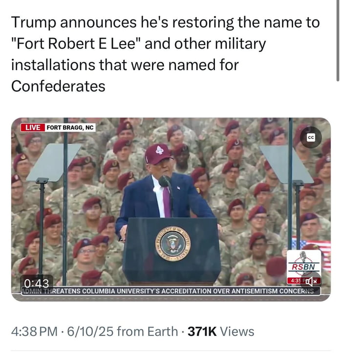 MAGA: "We must defend the racist Dems' monuments at all costs!" - 9GAG