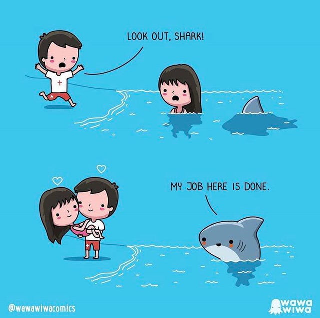 You need a fin man to back you up - 9GAG