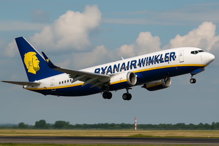 FLIEGEN MIT DEM DRACHEN! – Ryanair setzt auf Schanzenglamour am Himmel - 9GAG