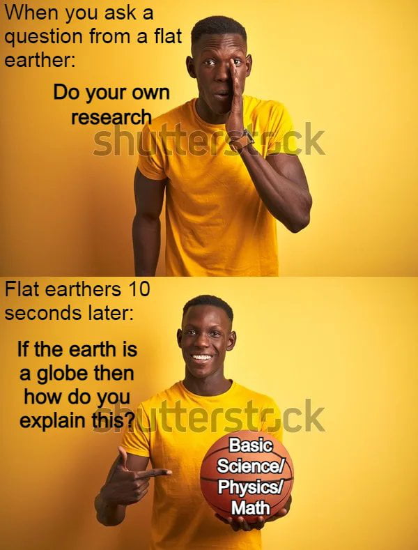 You are just indoctrinated with math that makes no sense to me - 9GAG