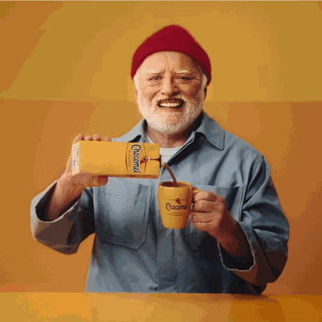 Look who's on UK TV Chocomel AD - 9GAG