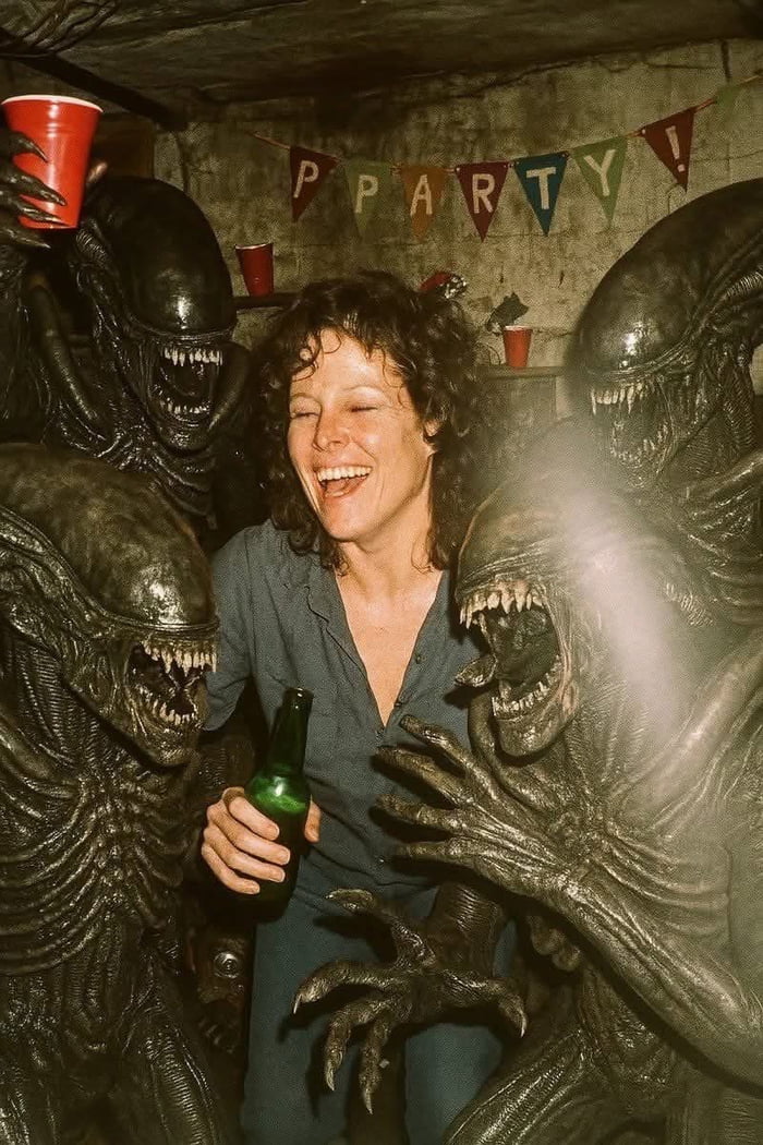 Aliens party - 9GAG