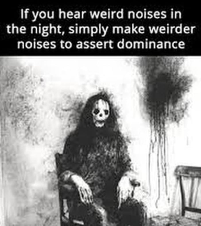 Vibing with the ghost 💅🏻 - 9GAG