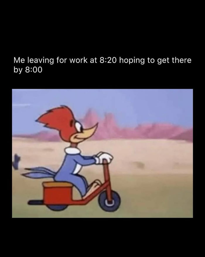 My morning commute strategy - 9GAG