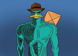 Perry the buff platypus - 9GAG
