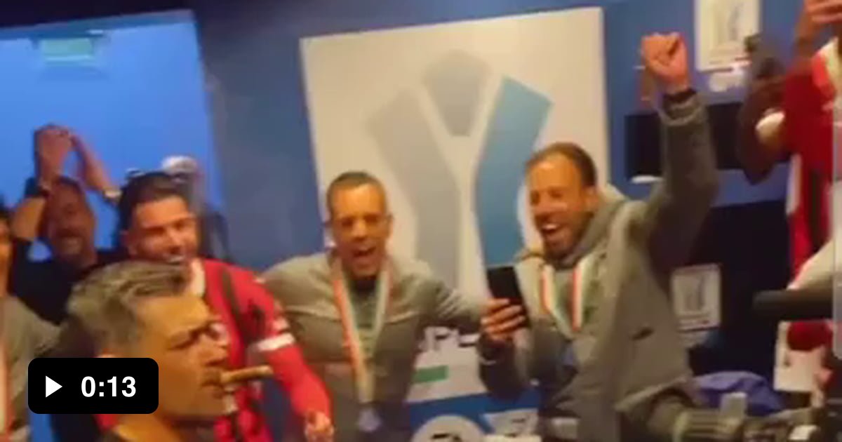 Conceicao recreating his famous dancing and smoking celebration after ...