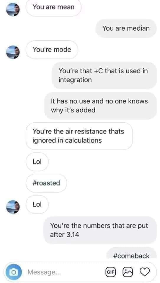 When two geeks roast each other - 9GAG