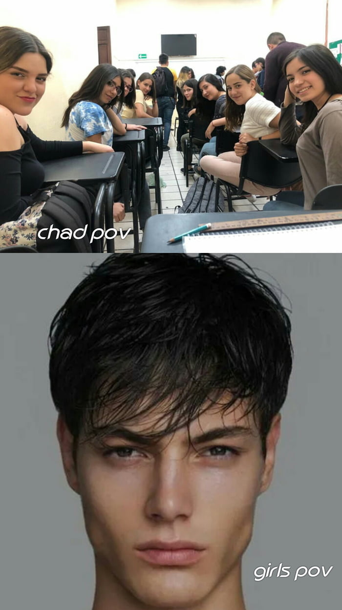 Girls when see a hot dude! - 9GAG