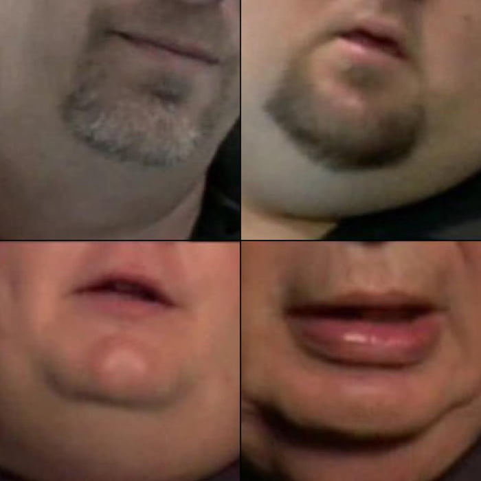 "you can't tell a TV show just by people's chins" The Chins: - 9GAG
