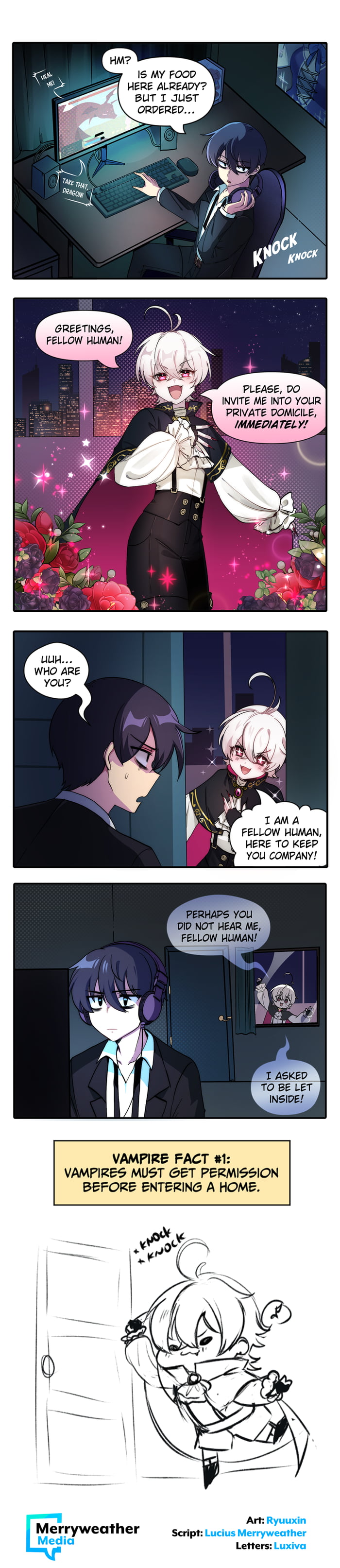 Visit From a Femboy Vampire - 9GAG