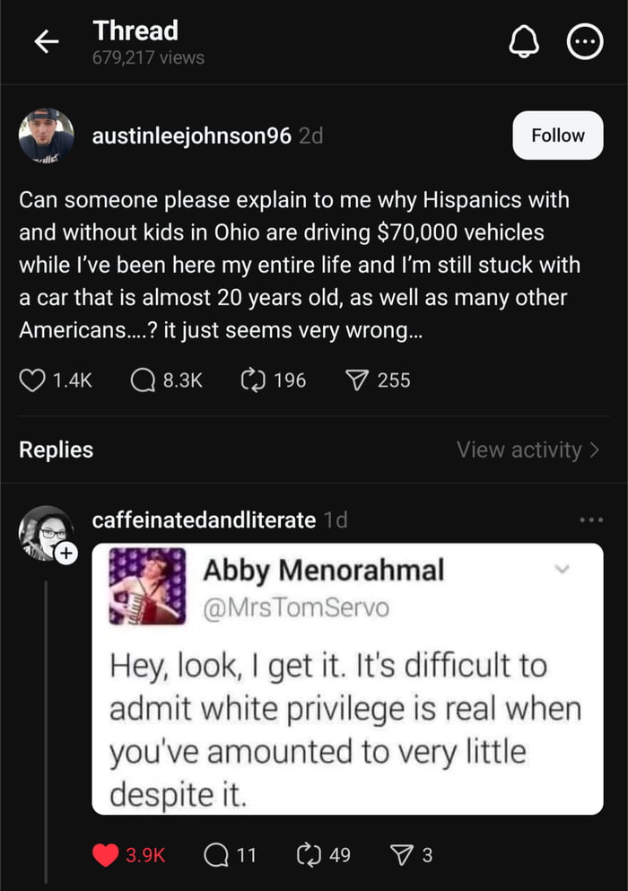 With all that Privilege, This Guy STILL Sucks - 9GAG