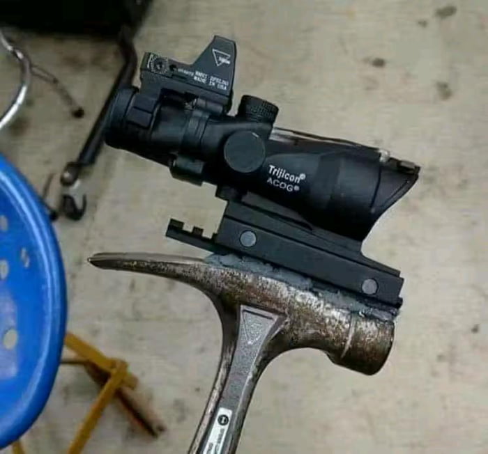 Tactical Carpenter. The Precision Pounder - 9GAG