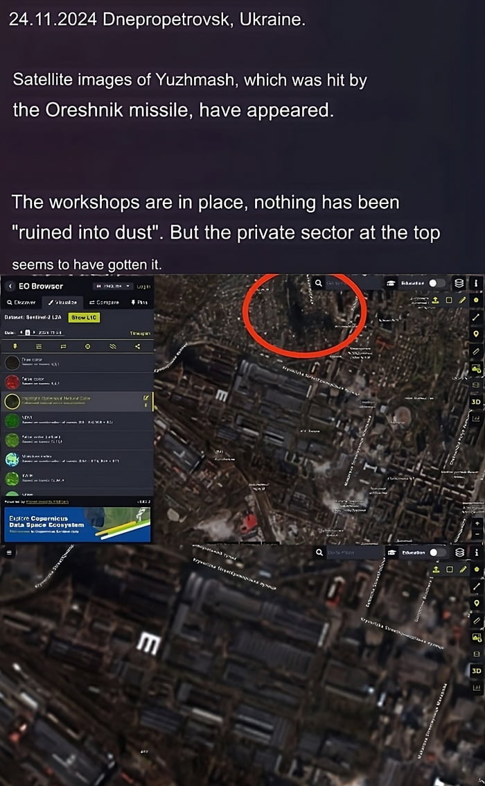 That Oreshnik had one mission, but it couldn't help its russian ...