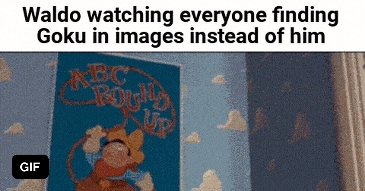 Red circles and Goku - the new "Where's Waldo" - 9GAG