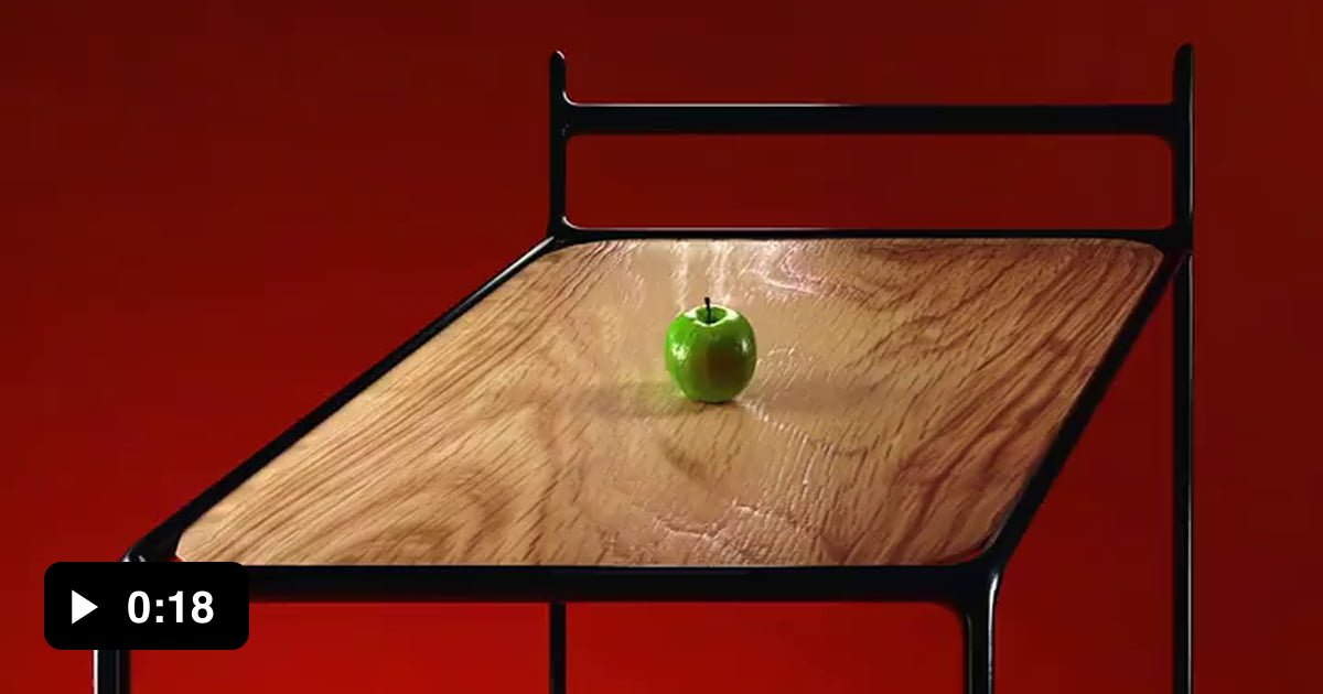 The Shape Shifting Chair & Da Little Green Apple - 9GAG