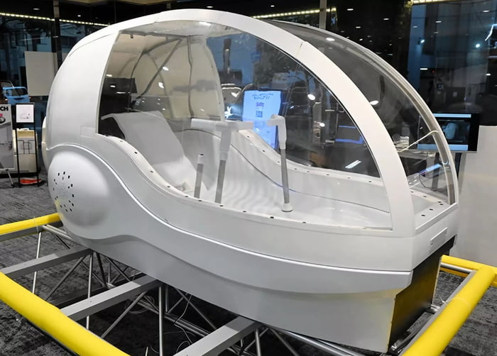 Human Washing Capsule Promises a 15-Minute Cleanse with Personalized Temperature Control - 9GAG